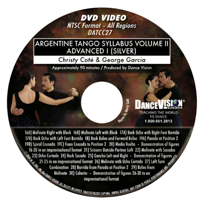 Argentine Tango – Silver Syllabus (Classic) – Nice Dancing